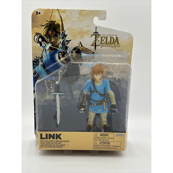 Nintendo | Toys | Legend Of Zelda Breath Of The Wild Link Figure | Poshmark